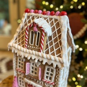 Holiday | Gingerbread House Glitter Glam Village Christmas Holiday ...